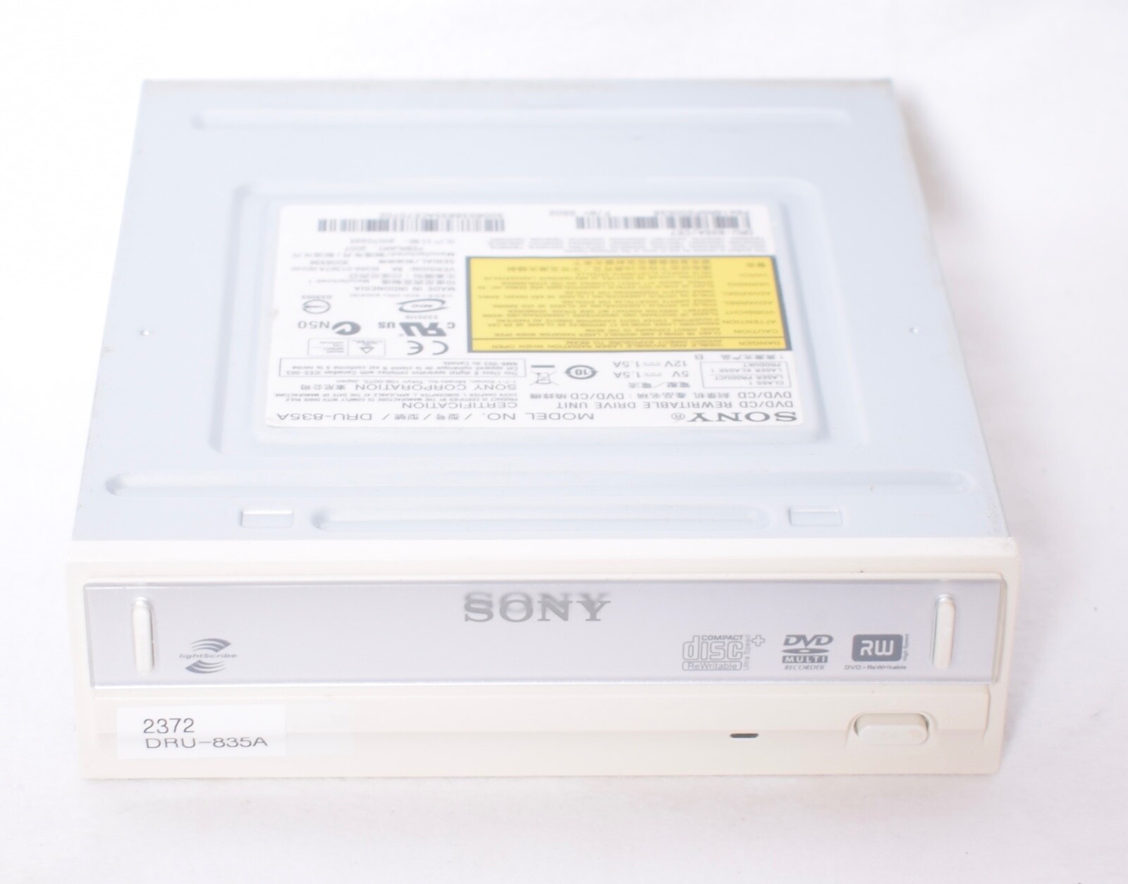 Genuine Sony Internal DVD/CD Rewritable Drive DRU-835A | eBay