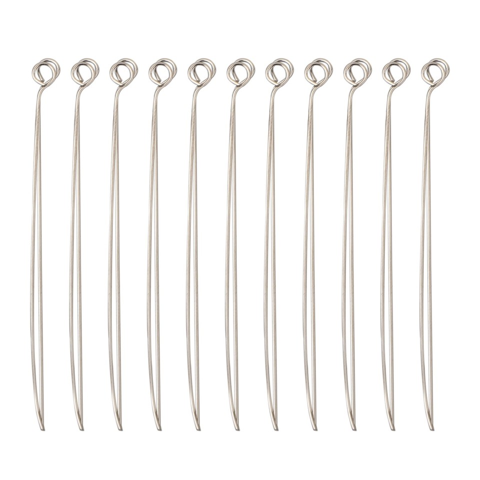 Stainless Steel Inoculation Loop for Lab Culture Mycology 50 Nichrome ...