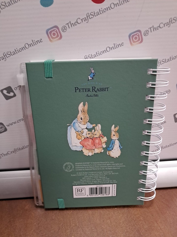 2026 Organiser Diary Peter Rabbit Beatrix Potter Hardback Wiro Robert ...