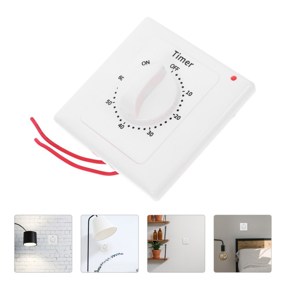 Surface Mounted Mechanical Timer Switch Control for Indoor Lights and ...