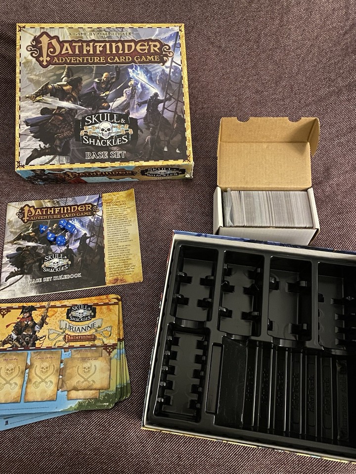 Pathfinder Adventure Card Game Skull And Shackles Base Set plus ...