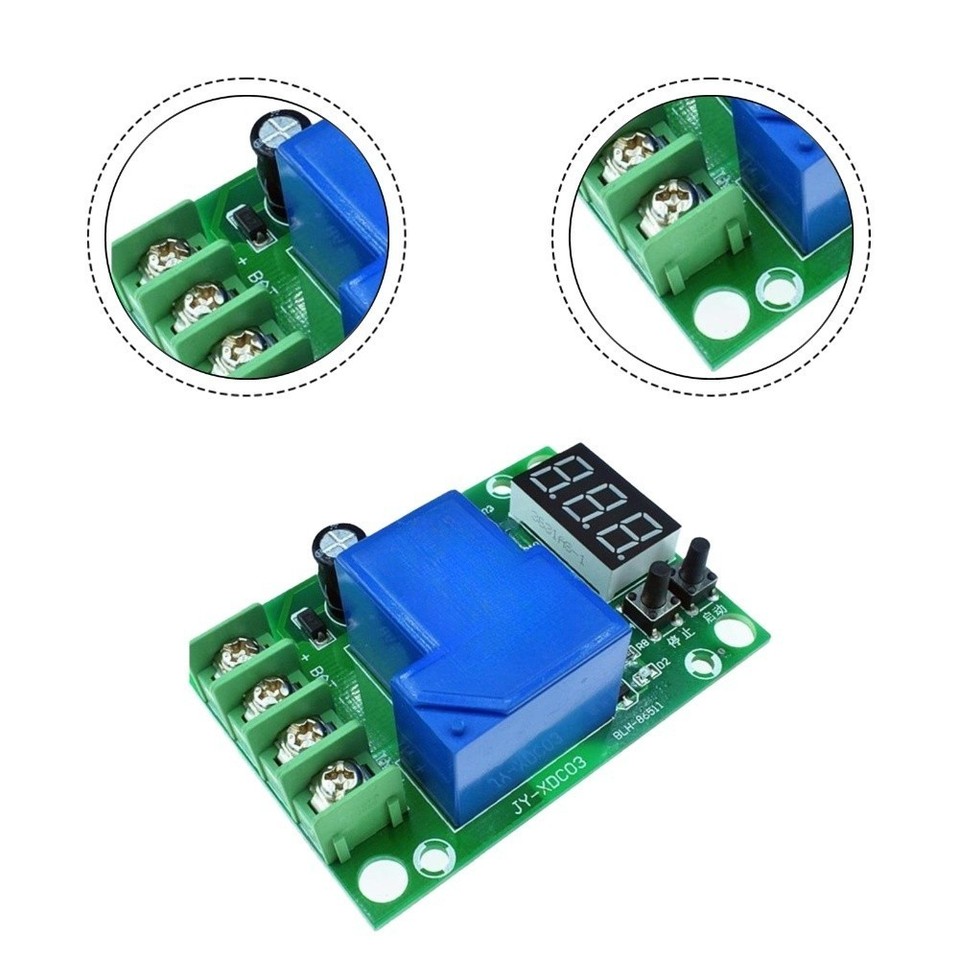 Module PCB 12V Chargeur de Batterie Start Stop Réglage Contrôle de ...