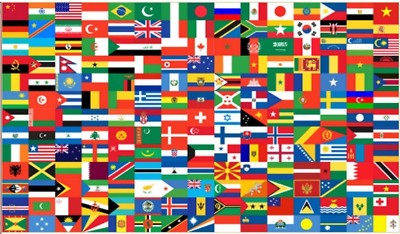 Countries of the World Flag - Flags - All Nations - (195 Countries 5’x3 ...