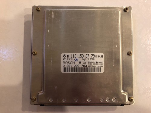 01-04 MERCEDES SLK320 V6 ENGINE COMPUTER MODULE ECU ECM A 112 153 27 79 ...