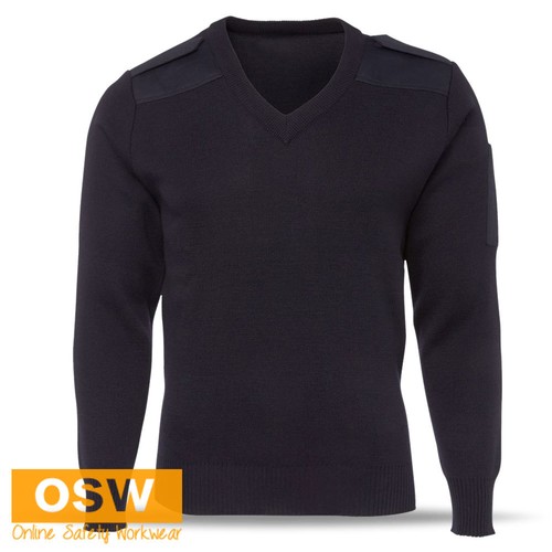 BLACK/NAVY/CHARCOAL EPAULETTE JUMPER - TAXI/UBER/SECURITY GUARD/BUS ...
