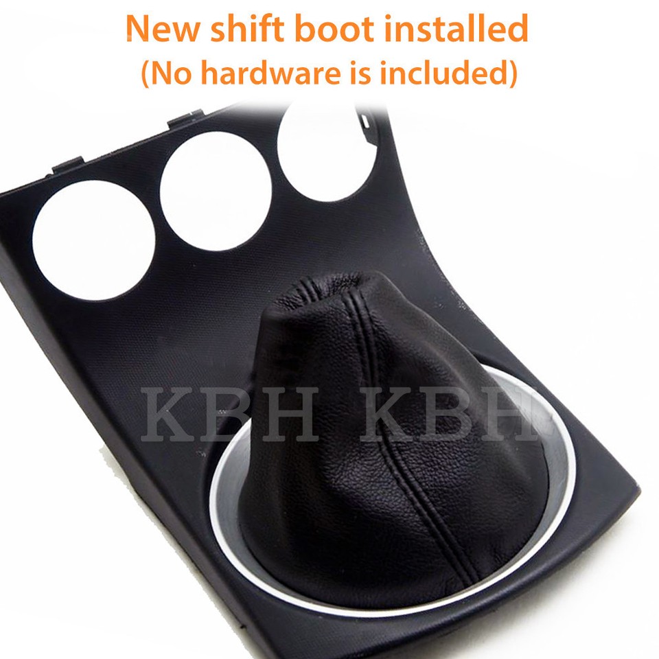 Manual Transmission Leather Shift Shifter Boot for Nissan 350Z 2003 ...
