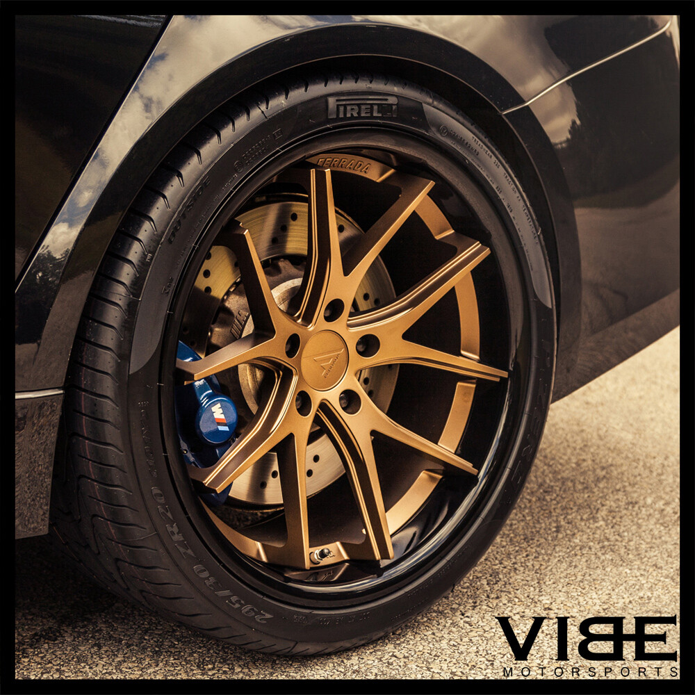 19" FERRADA FR2 BRONZE CONCAVE WHEELS RIMS FITS BMW E92 E93 M3 COUPE | eBay