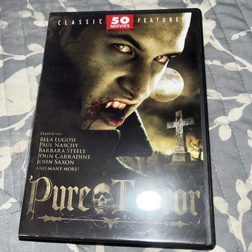 Pure Terror: 50 Classic Movies (DVD, 12-Disc Set) Bela Lugosi, Dean ...