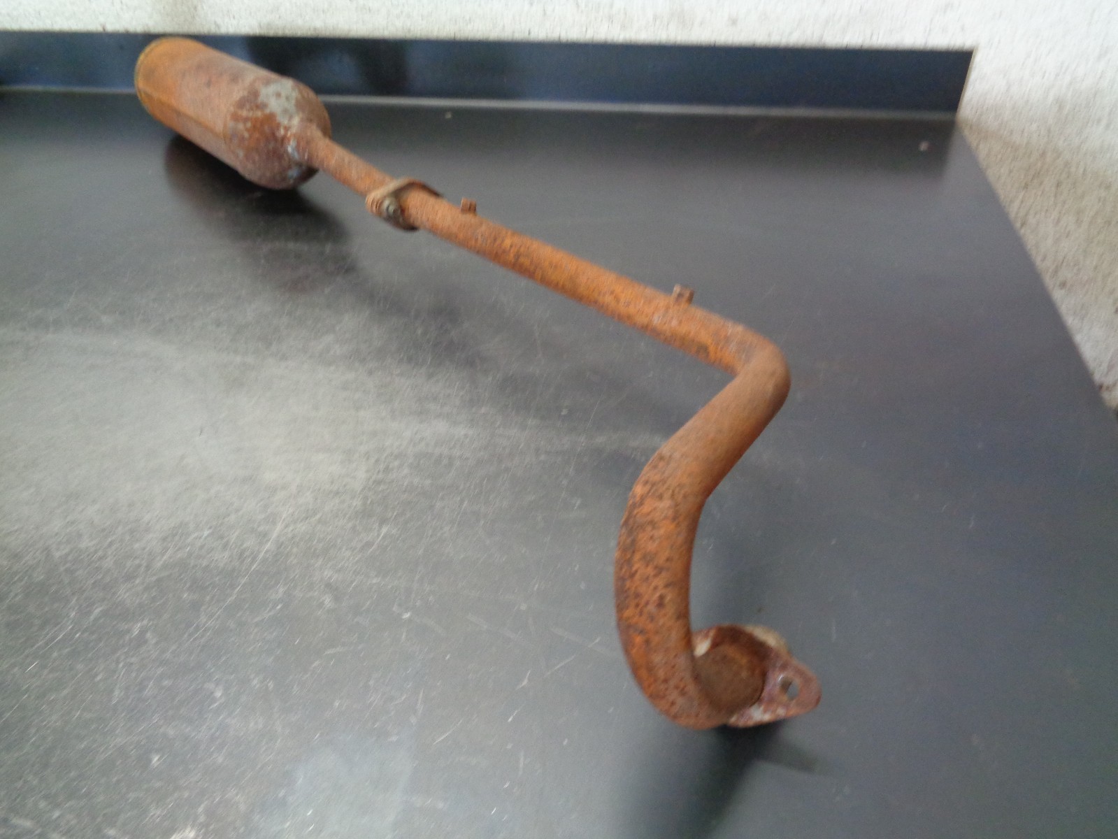 05 2005 KAZUMA KMX 110 REDCAT ATV FOUR WHEELER MOTOR EXHAUST PIPE ...