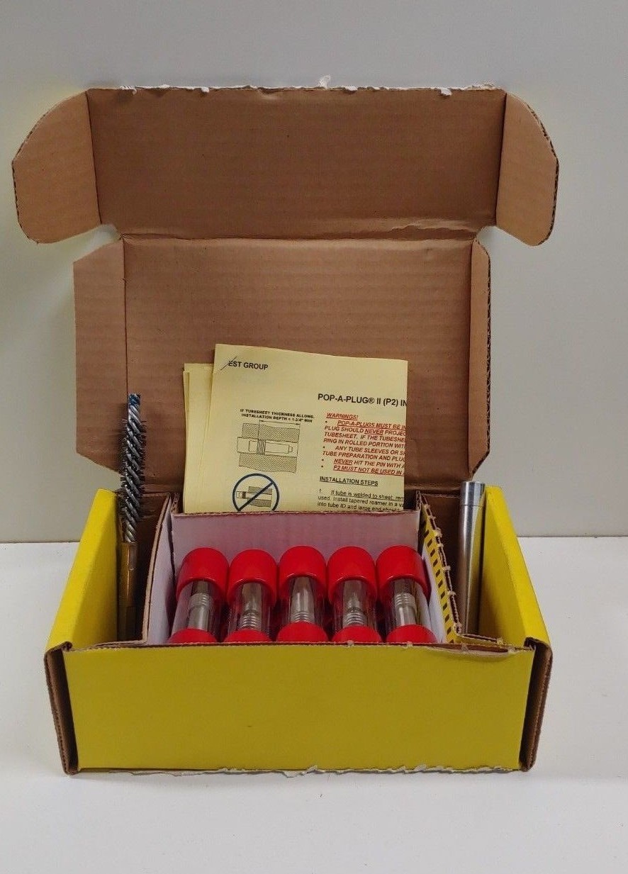 CURTIS WRIGHT (10) POP-A-PLUG P2 KIT TUBE PLUGS P2-480-S for sale ...