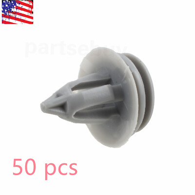 50Pcs Nylon Door Trim Panel Retainers Clips For BMW E46 E90 E36 E60 E63 ...