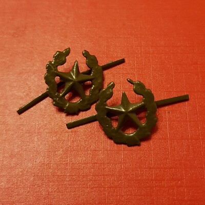One Pair of Soviet Russia Army Insignia Badges MOTOR RIFLE TROOPS ...