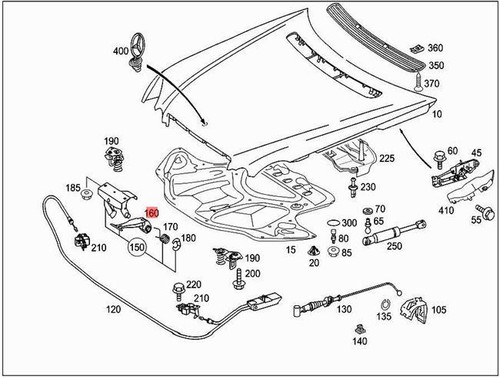 Genuine MERCEDES S211 W211 Sedan Wagon Handle 2118870027 | eBay