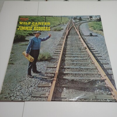 WILF CARTER SINGS JIMMIE RODGERS - RARE COLLECTABLE - 33. RPM VINYL LP ...