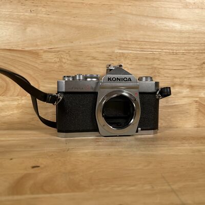Konica AutoReflex A3 743569 Point & Shoot 35mm SLR Retro Film Camera ...