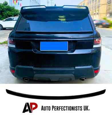 Range Rover Sport L494 Gloss Black Rear Boot Mid Wing Spoiler Lip 2013 ...