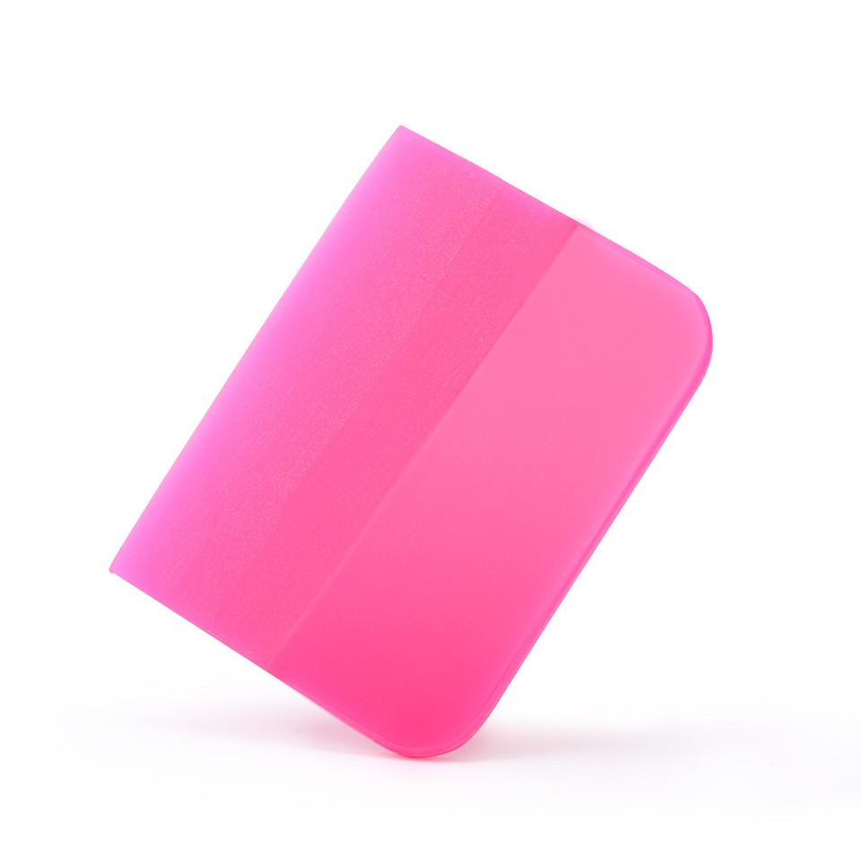 3 Sizes Pink PPF Squeegee TPU Rubber Scraper Car Squeegee Water Blade ...
