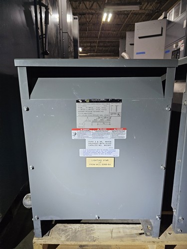 Square D Transformer 15 KVA 480 - 208Y/120 Volt 3 Phase Cat# 15T3H | eBay