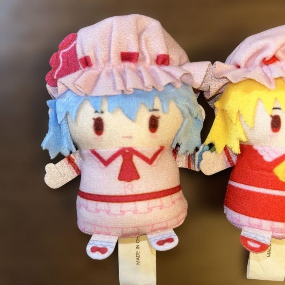 Touhou Project Remilia Flandre Finger Mascot Plush Dolls Set | eBay