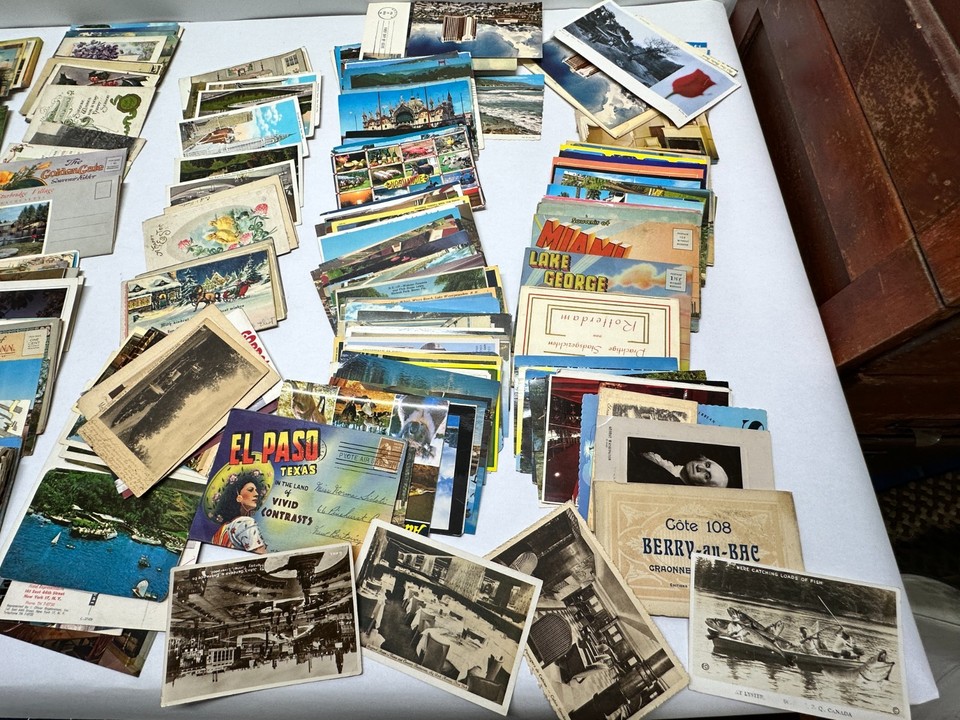 Vintage Antique Postcard Collection Lot Antique to Chrome RPPC US ...
