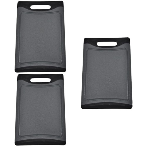 3pcs PP Board Non-slip Board for Vegetable and Meat(Black) | eBay UK