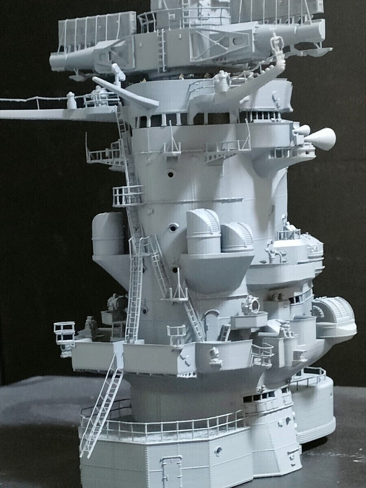 1/200 Imperial Japanese Navy Yamato-Class Battleship Bridge Kancolle ...