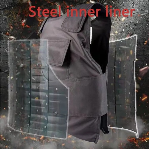 High Manganese Steel Hard Anti-stab Genuine Cut Proof Vest Helmet Armor ...