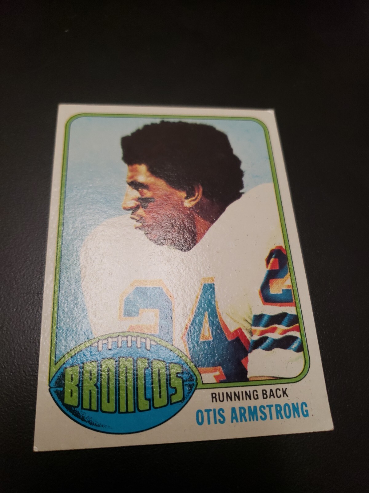 1976 Topps #123 Otis Armstrong Denver Broncos | eBay