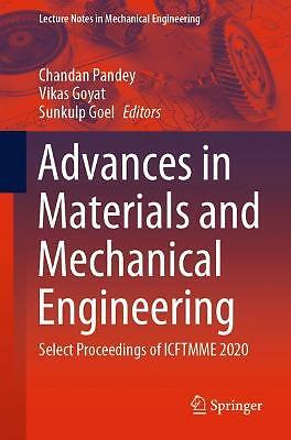 Advances in Materials and Mechanical Engineering: Select Proceedings of ...