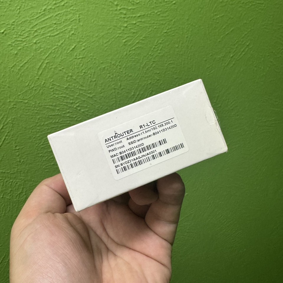 Bitmain AntRouter R1-LTC ASIC Litecoin Miner WiFi Router | eBay