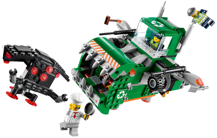 Lego Trash Chomper 70805 The LEGO Movie Minifigure Building Set | eBay