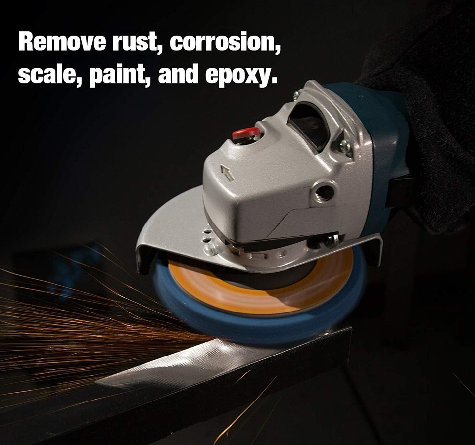 3PCS Poly Strip Clean Disc 4-1/2" x7/8" Easy Paint Stripping Rust ...