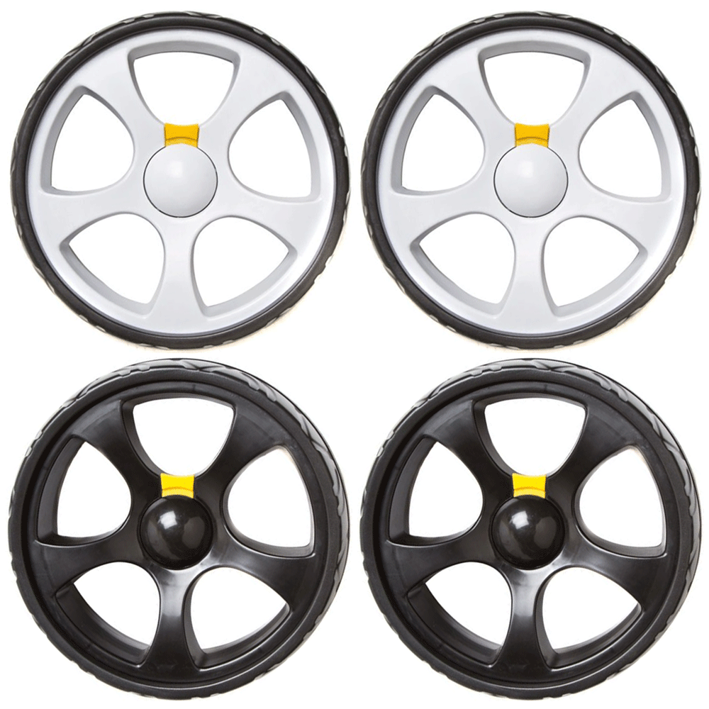 GOLFSTREAM POWAKADDY GOLF TROLLEY WHEELS / FITS ALL FW, FX & CT GOLF ...