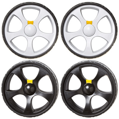 GOLFSTREAM POWAKADDY GOLF TROLLEY WHEELS / FITS ALL FW, FX & CT GOLF ...