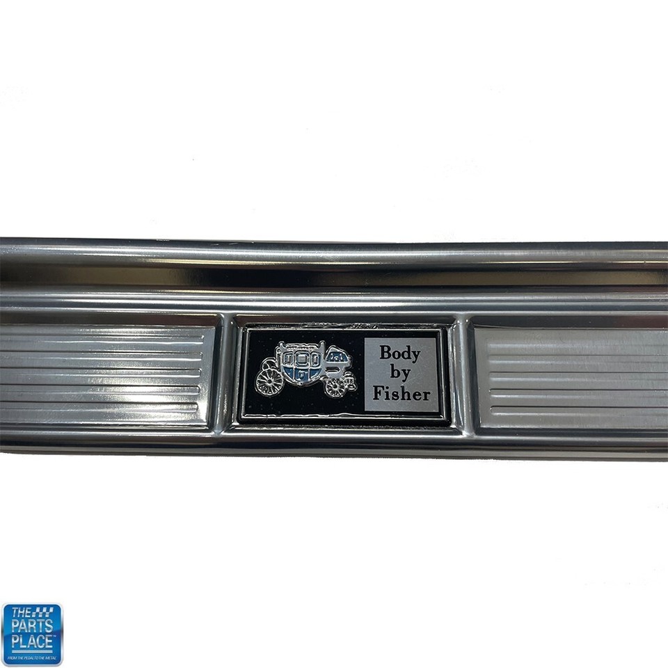 77-87 Impala Carpet Interior Door Sill Scuff Plates Pair 1708510 - New ...