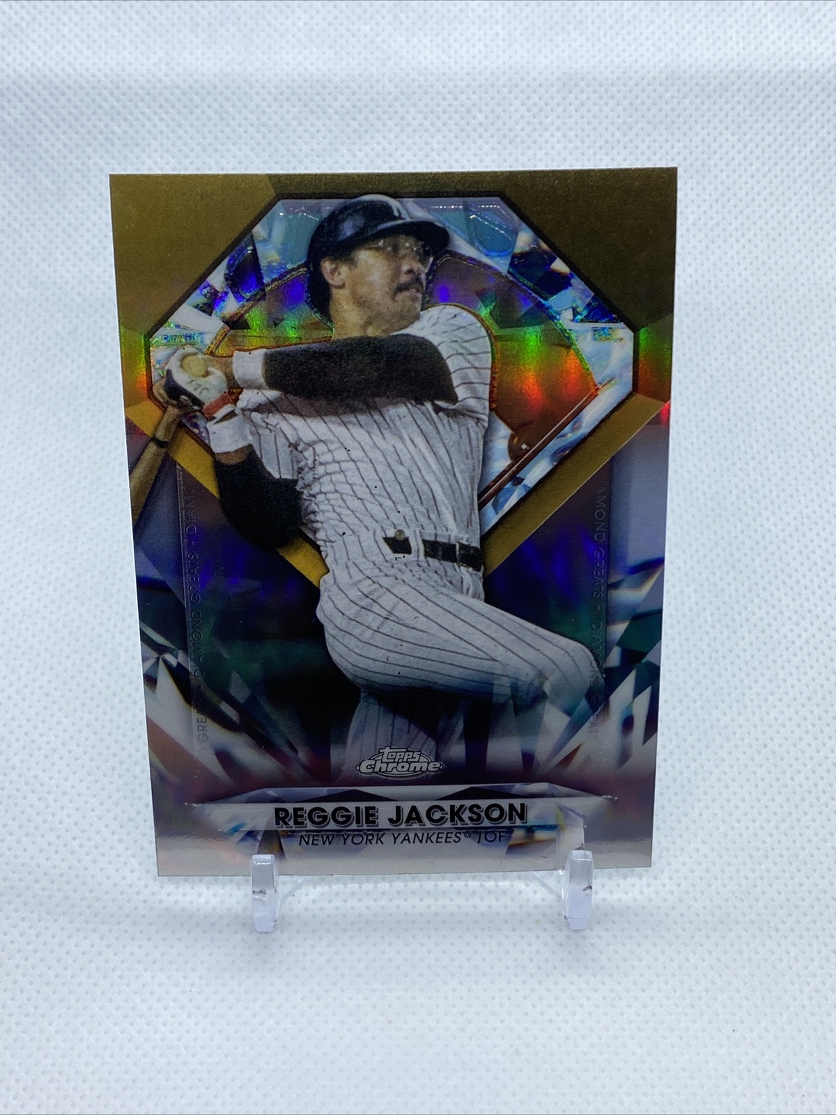 2022 Topps Chrome Update Diamond Greats Reggie Jackson DGC-17 New York ...