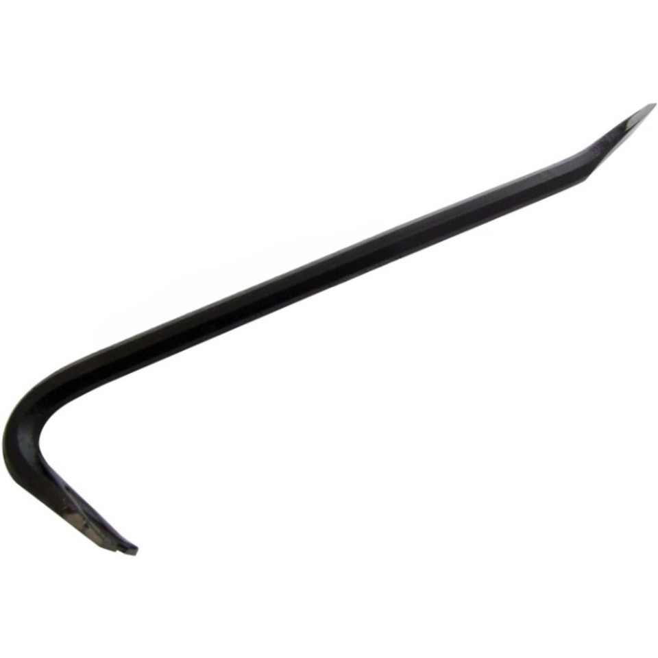 18" INCH CROW BAR WRECKING HIGH CARBON STEEL NAIL PULLER TOOL CROWBAR ...