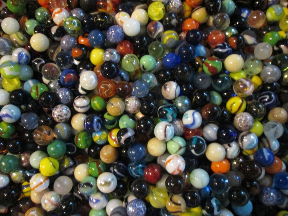 Marbles special collection 5/8" fancy mix marbles 3 Pounds | eBay