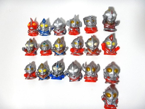 Ultraman Finger Puppets 19 pcs Bulk Sale Used Collectible Toys | eBay