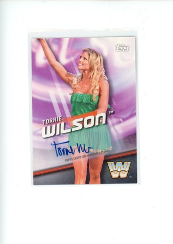 2016 Topps WWE Torrie Wilson #8 Autograph Auto 71/99 | eBay
