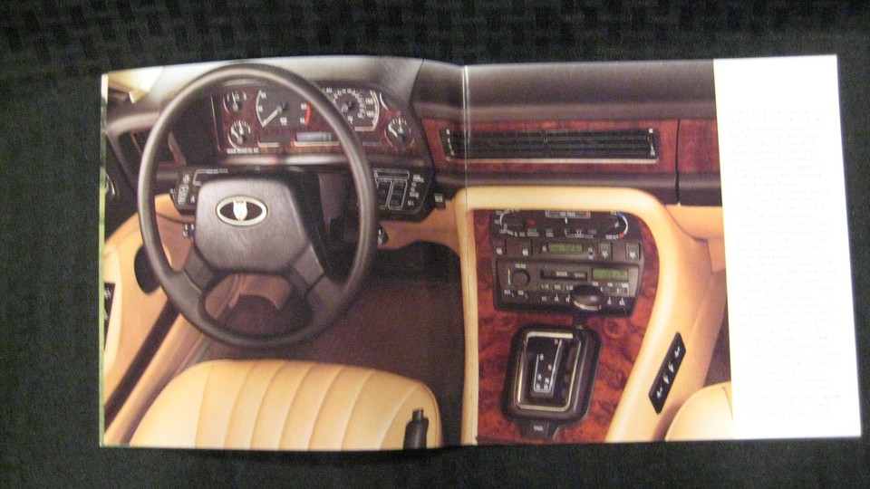 1990 Jaguar 20-page Original Car Brochure - XJ6 XJS Rouge Majestic ...