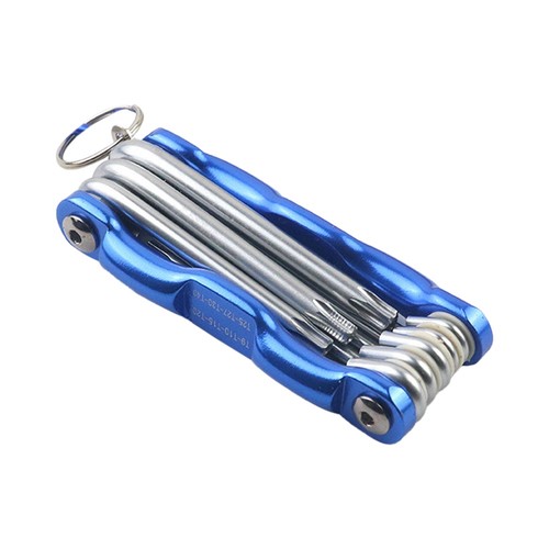 Folding Hex Key Box End Wrench Set Flat Head Spanner Key Set Repair ...