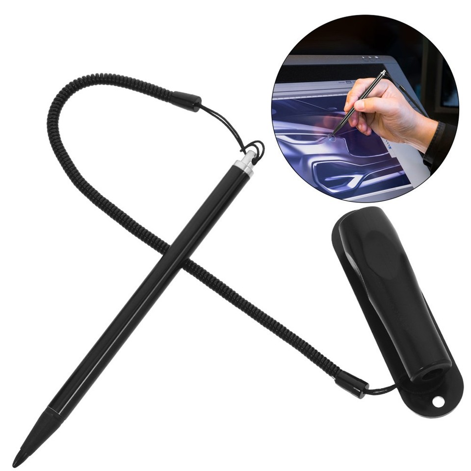 Stylus Pen With Hard Tip Touch Screen Pen With Pen Leash And Holder For ...