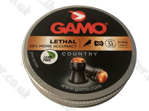 Gamo Lethal .177/ 4.5mm (Qty 100) Air Gun Pellets Free P&P L177 ...