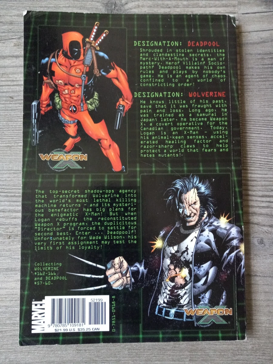 Deadpool Weapon X Program