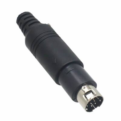 1pce Connector mini DIN 9-pin plug for Promedia GMX System MD9 M9D MD ...