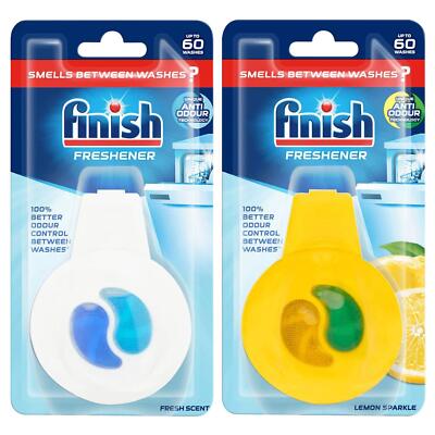 Finish Dishwasher Freshener Odour Control Upto 60W Fresh & Lemon Scent ...