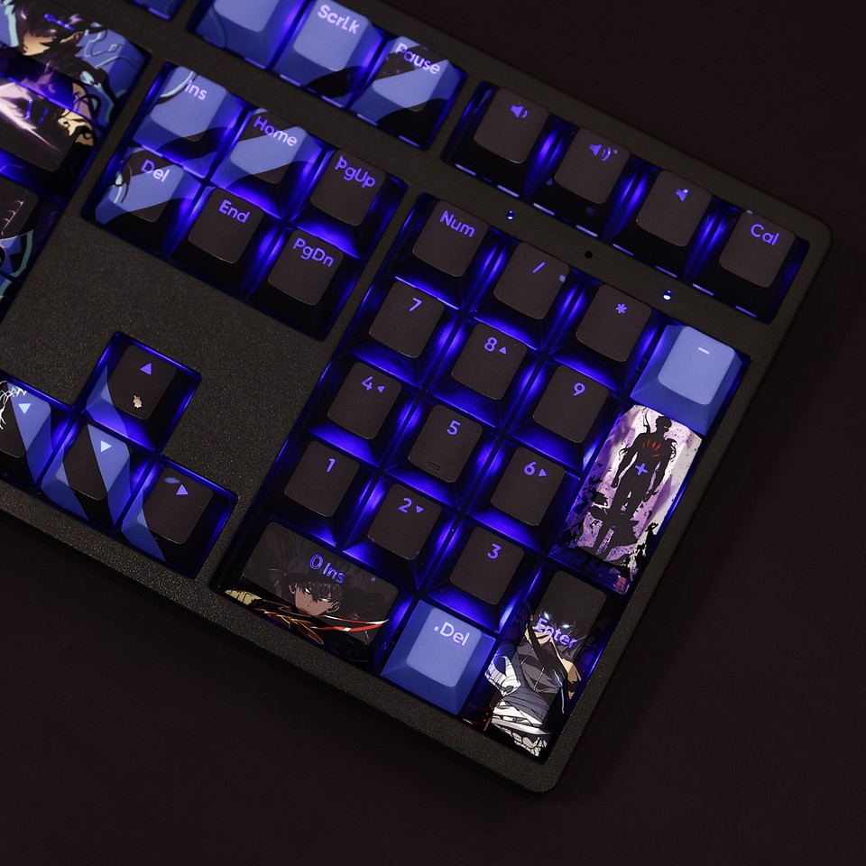Solo Leveling Keycap Set – Custom Anime Keycaps for Mechanical ...