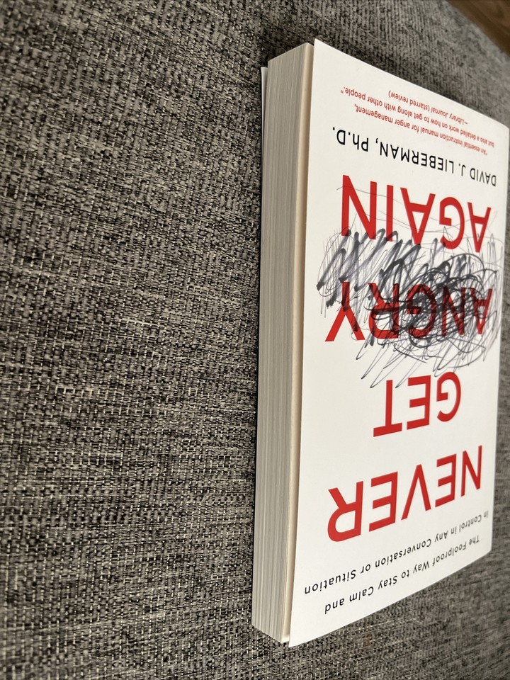 Never Get Angry Again : The Foolproof Way to Stay Calm and in Control ...