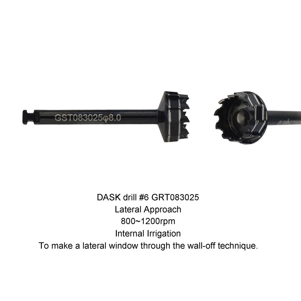 DASK Dental Sinus Lift Kit Lateral Crestal Drills Stoppers Elevation ...